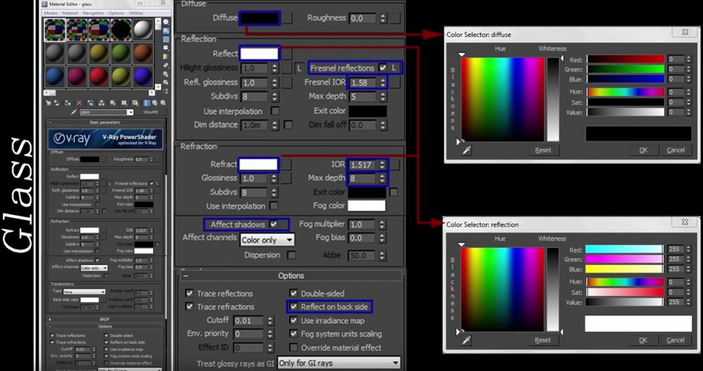 3D Max Cola Glass Modeling Texturing Lighting Tutorial | Animation ...