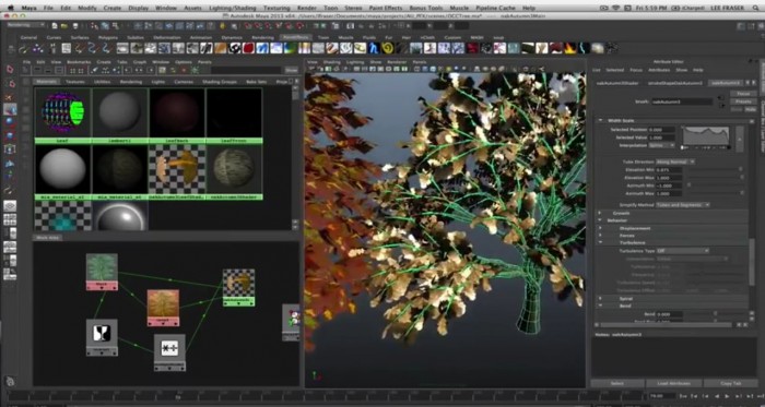 Maya Paint Effects Tutorial | Animation studios in pune SVFX
