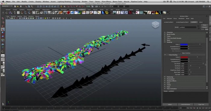 Maya Paint Effects Tutorial | Animation studios in pune SVFX