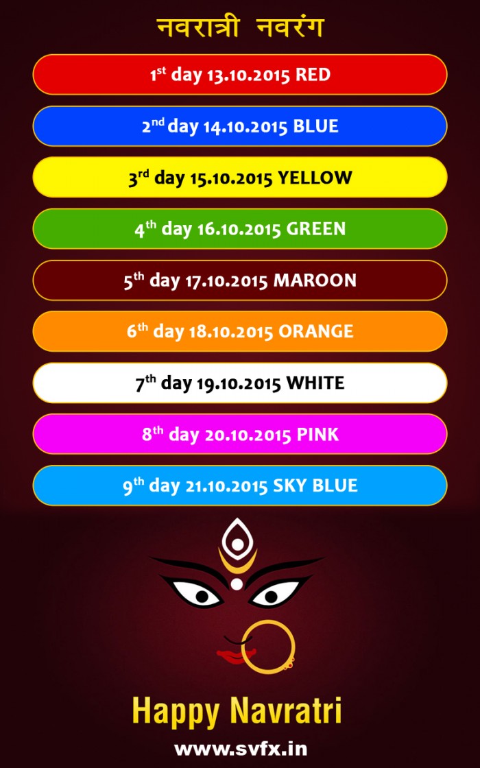 Navratri Navrang – Happy Navratri | Animation studios in pune SVFX