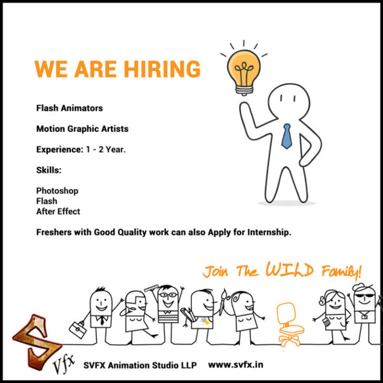 Flash Animators Motion Graphic Artists SVFX Animation Studio Pune ...